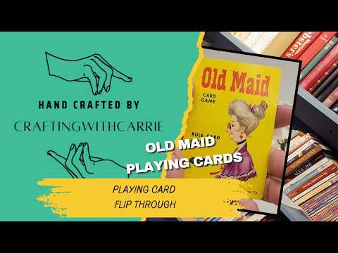 Old Maid Vintage Cards