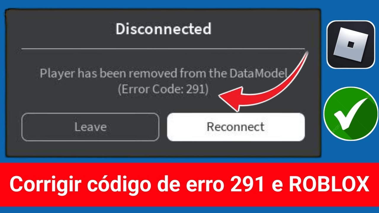 Como corrigir o código de erro 291 no Roblox (2024) - YouTube