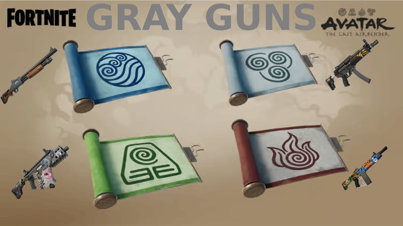 CRAZY GRAY GUNS AND AVATAR MYTHICS CHALLENGE... - YouTube