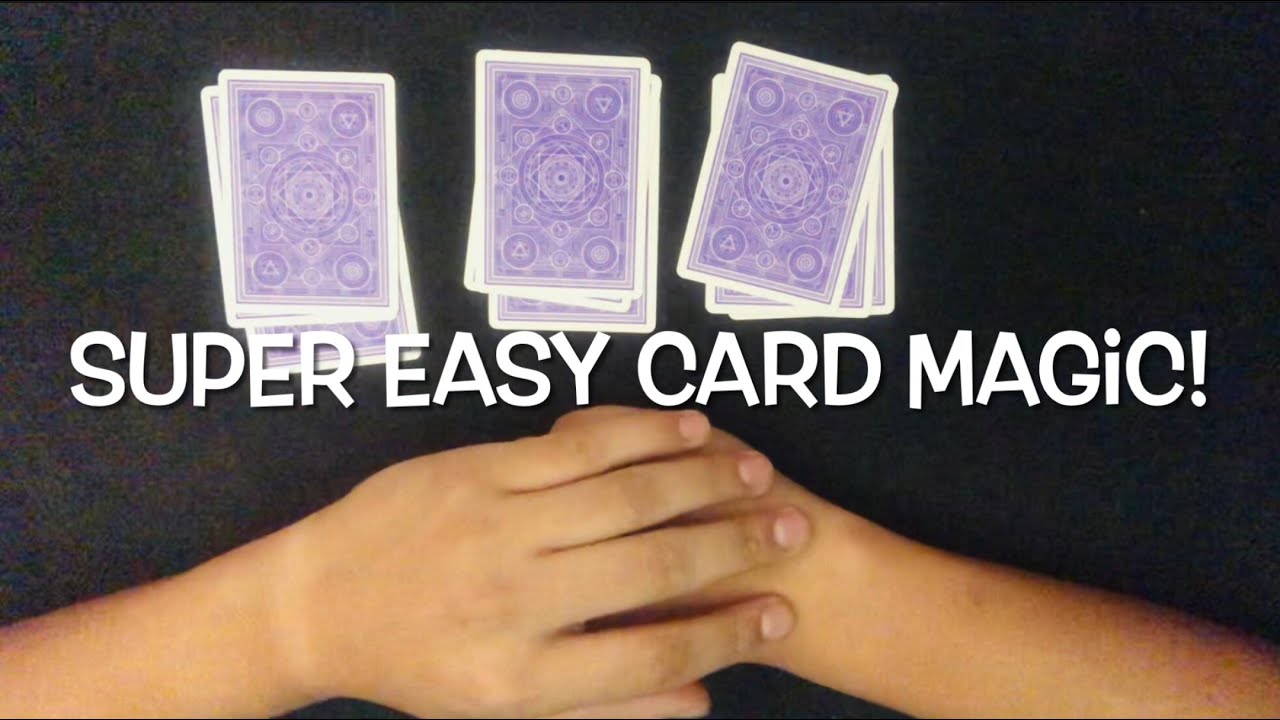 The 9 Cards Trick - Super EASY Beginner Magic! - YouTube