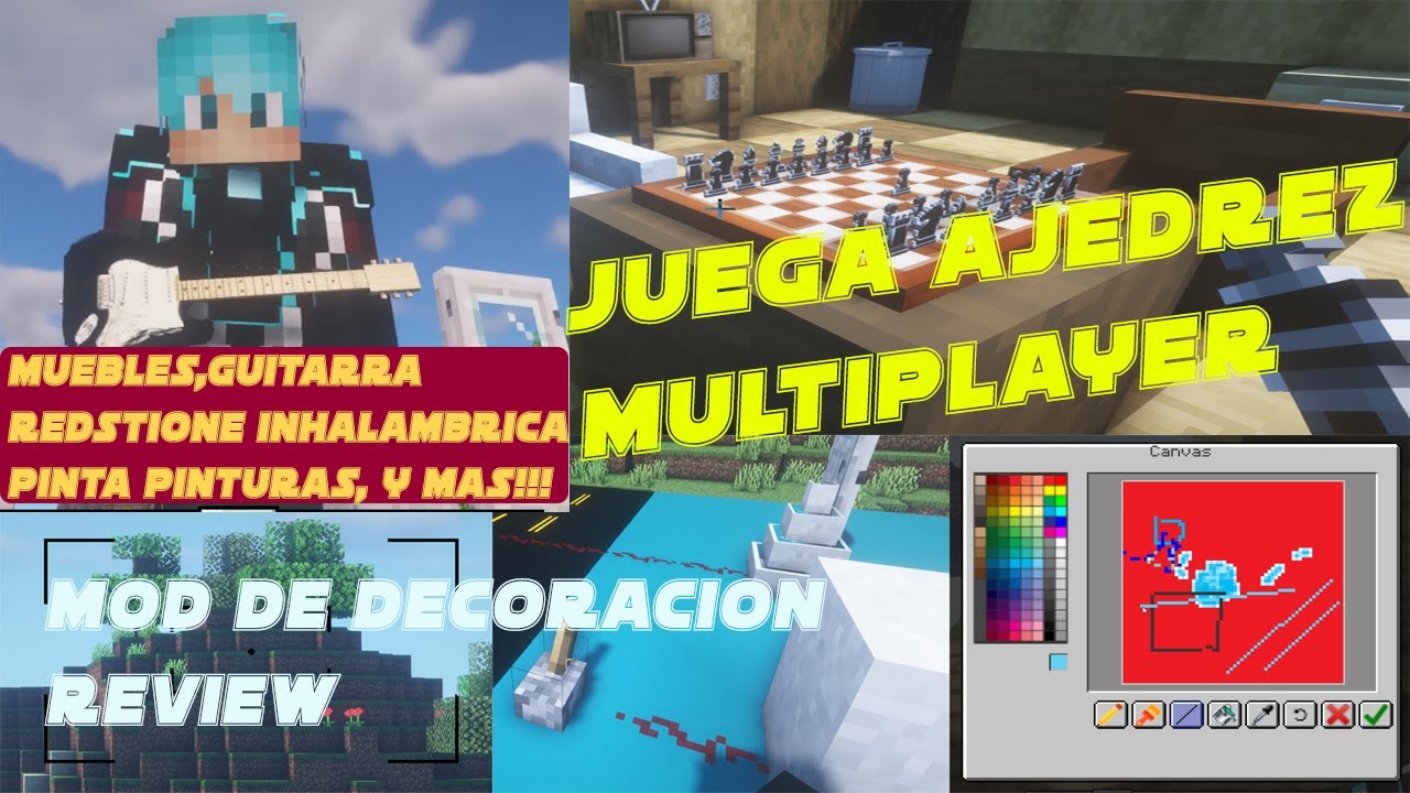 1.16.5 Modern Life Mod de decoracion de los mejores!! Minecraft - YouTube
