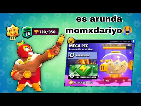 ra aris mega pigi🐷? 28rankiani el primo 20 rankze dabrunda!!😭! brawl ...