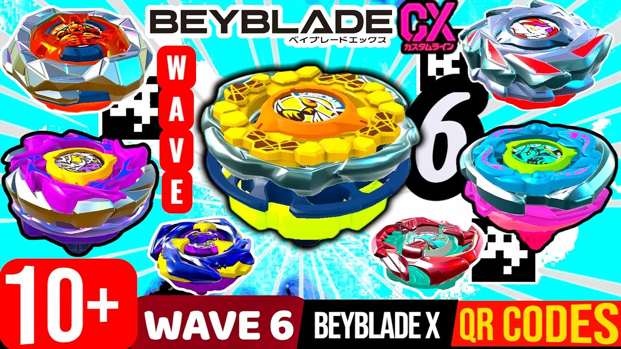 EXTREME GLITCHED🤯 Beyblade X APP by HASBRO UPDATED WAVE 6 QR CODES ...