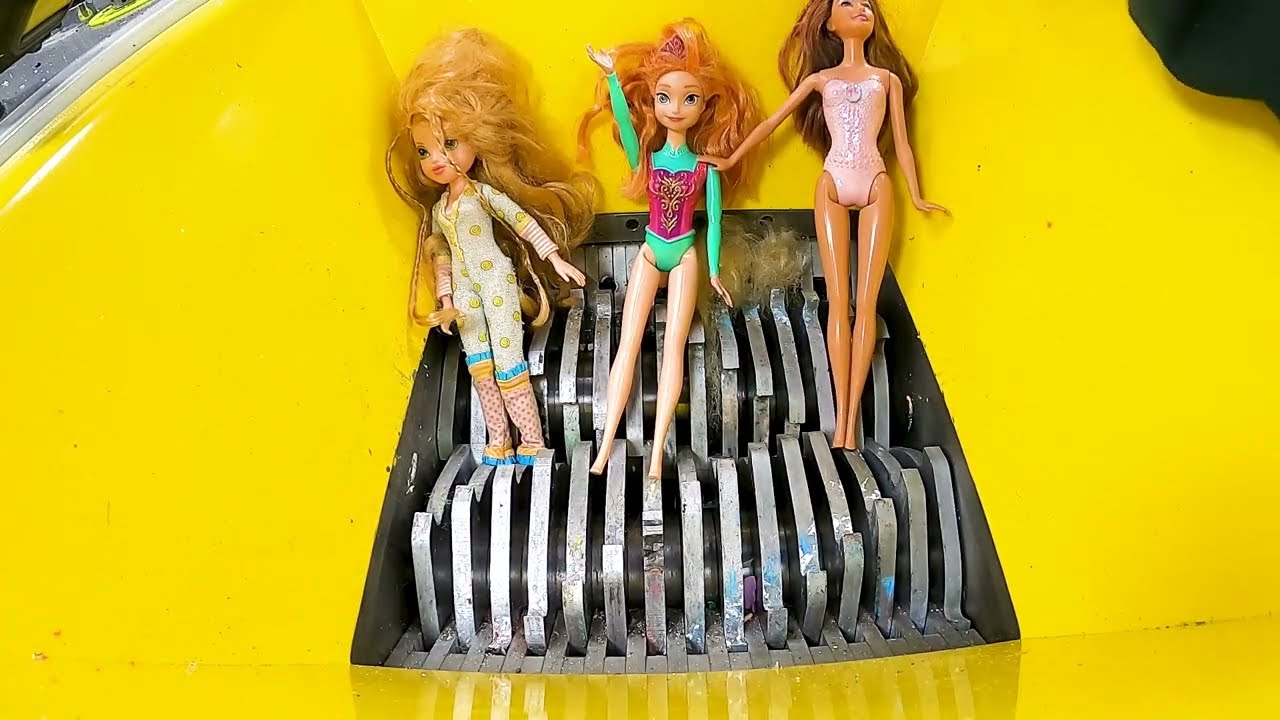 Shredding Dolls- Anna And Disney Princesses - YouTube