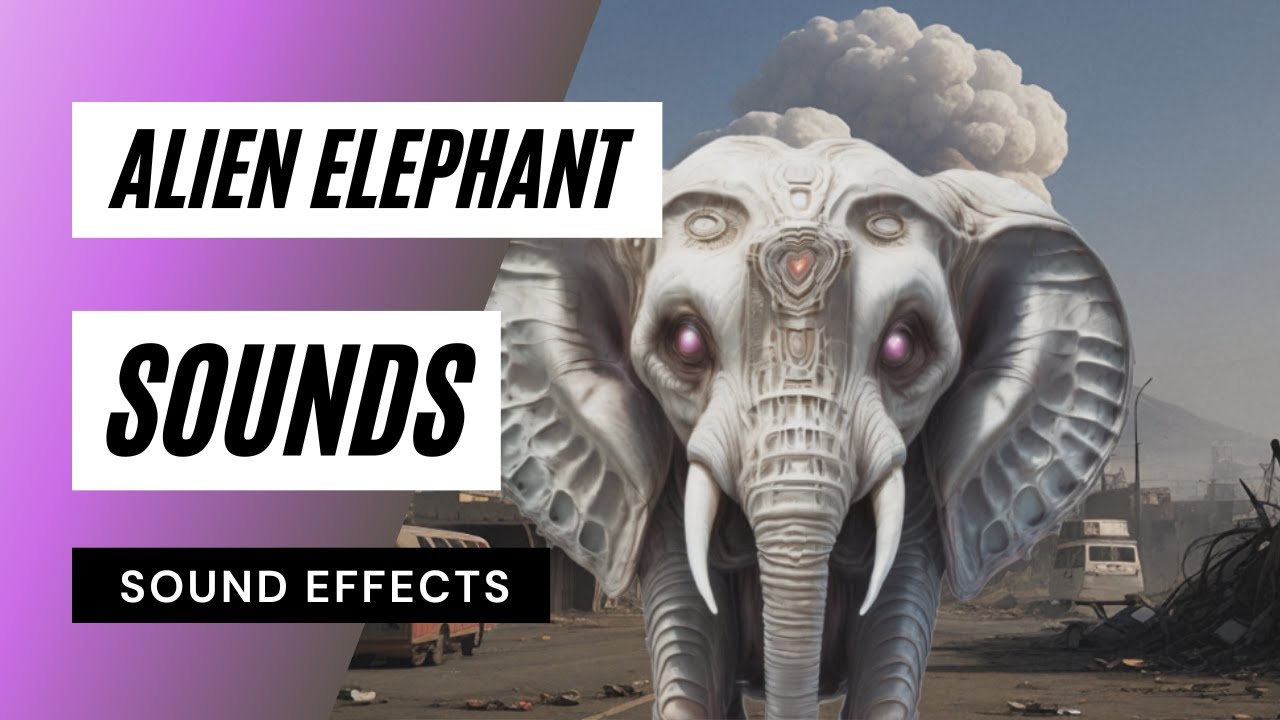 Alien Elephant Sounds - "alien elephant sound"🐘 - YouTube