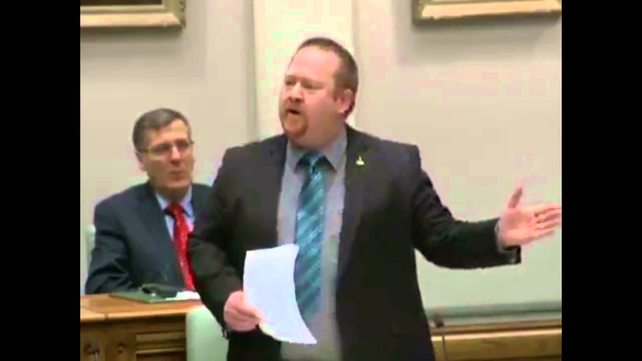 Keith Russell Speaks on Bill 42 - YouTube