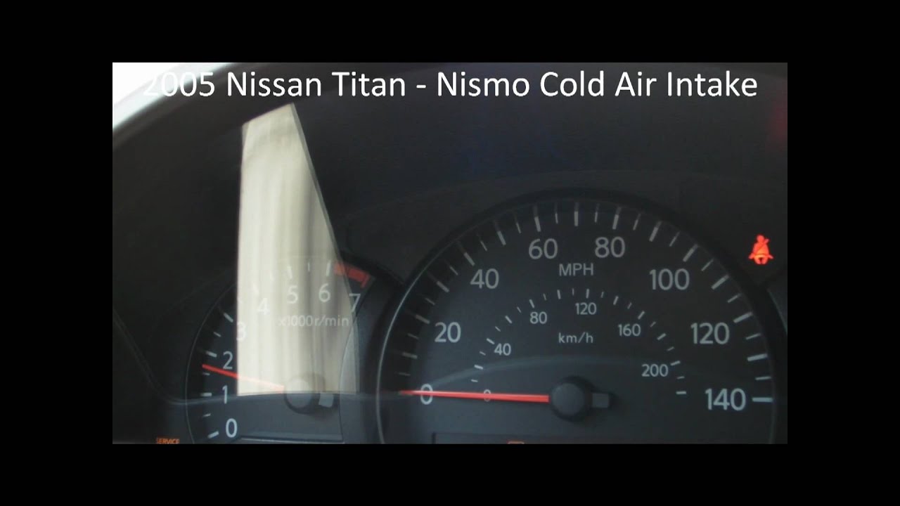 Nissan Titan Nismo Intake - YouTube