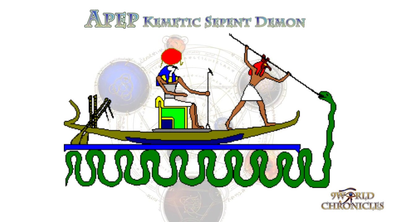 Apep Kemetic Snake Demon - YouTube