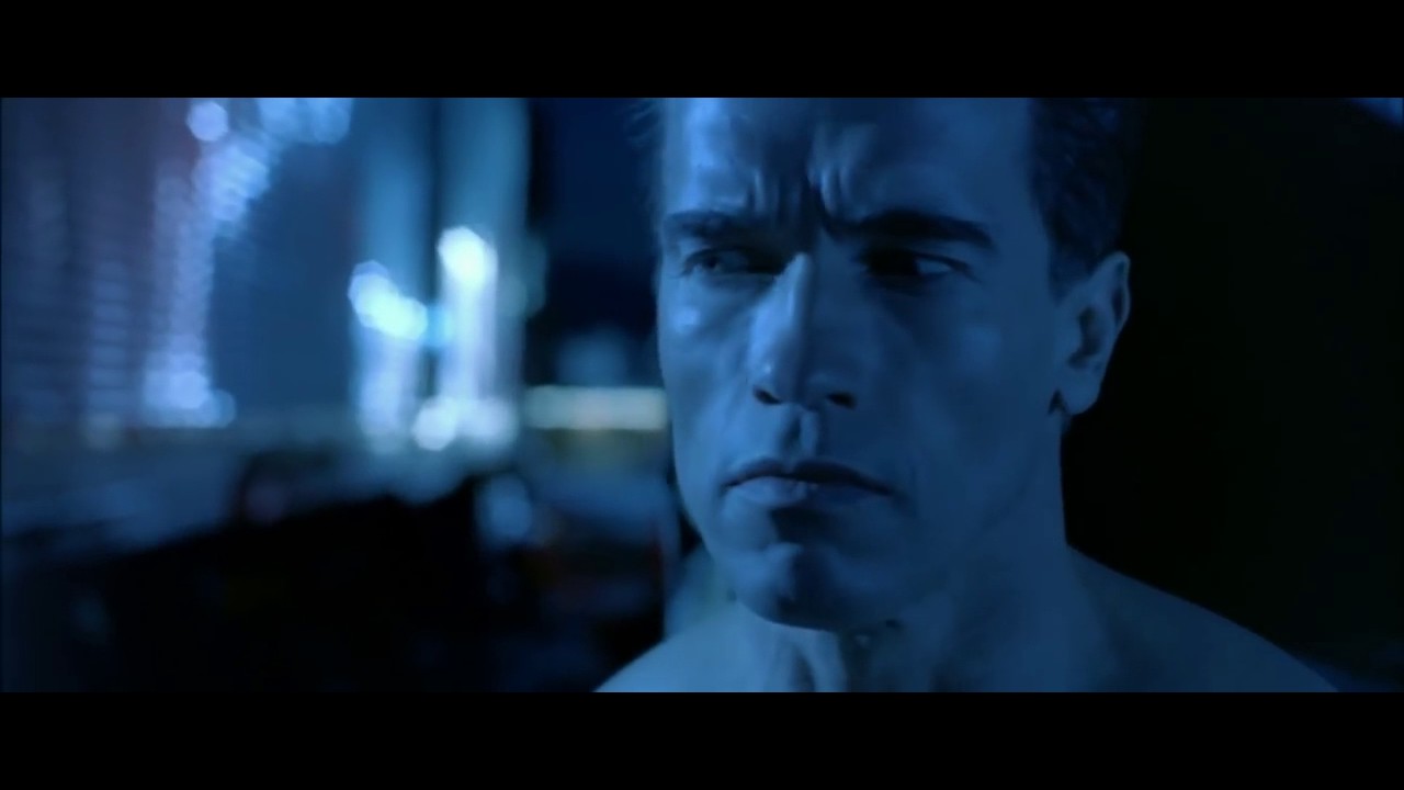 Terminator - 2 Bar scene - YouTube
