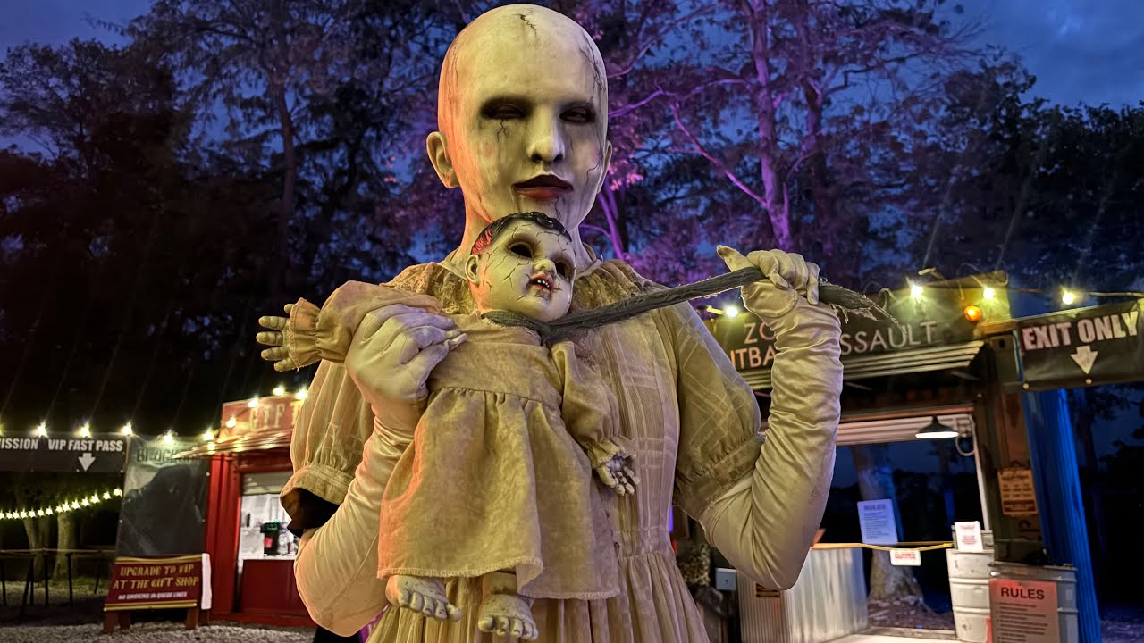 The Ultimate Halloween Haunted House Attraction - INDY SCREAM PARK 2024 ...