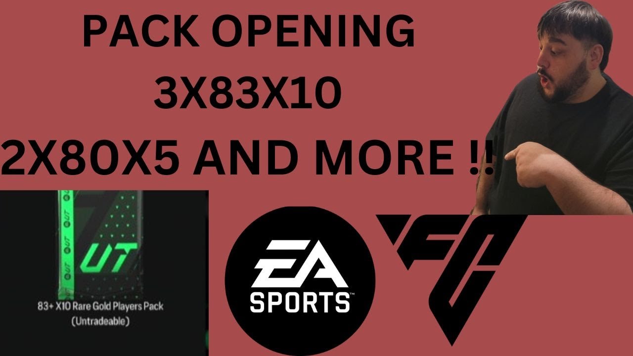 FC24 PACK OPENING 3X83X10 AND MORE!! #eafc24 #fifa24 #packopening # ...
