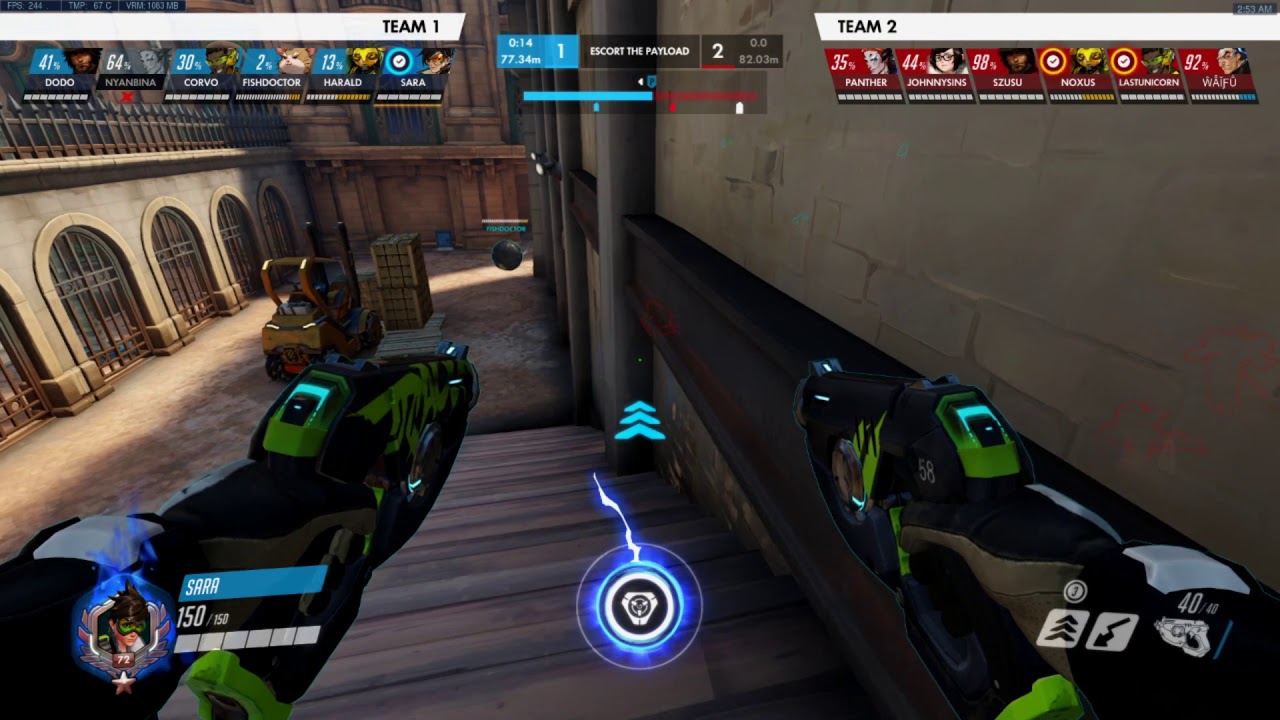 Wall-Hacks in Overwatch - YouTube