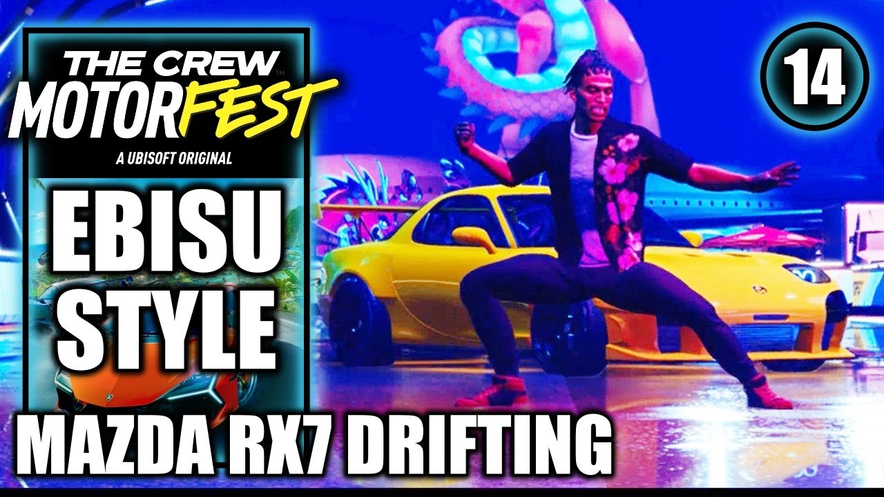 The Crew Motorfest - Ebisu Style, Mazda RX7 - Made in Japan Drifting - Gameplay Walkthrough Part ...