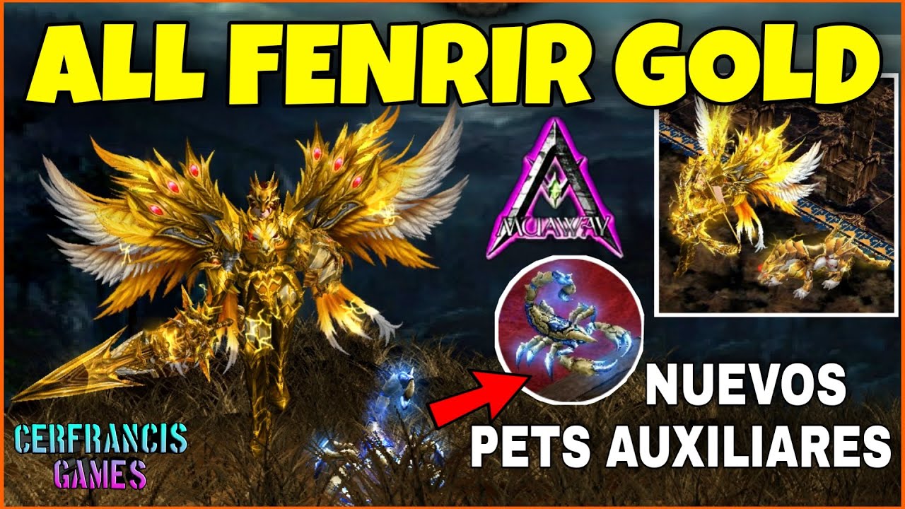 MuAwaY | Todo sobre el All Fenrir Gold y los nuevos Pets Auxiliares ...