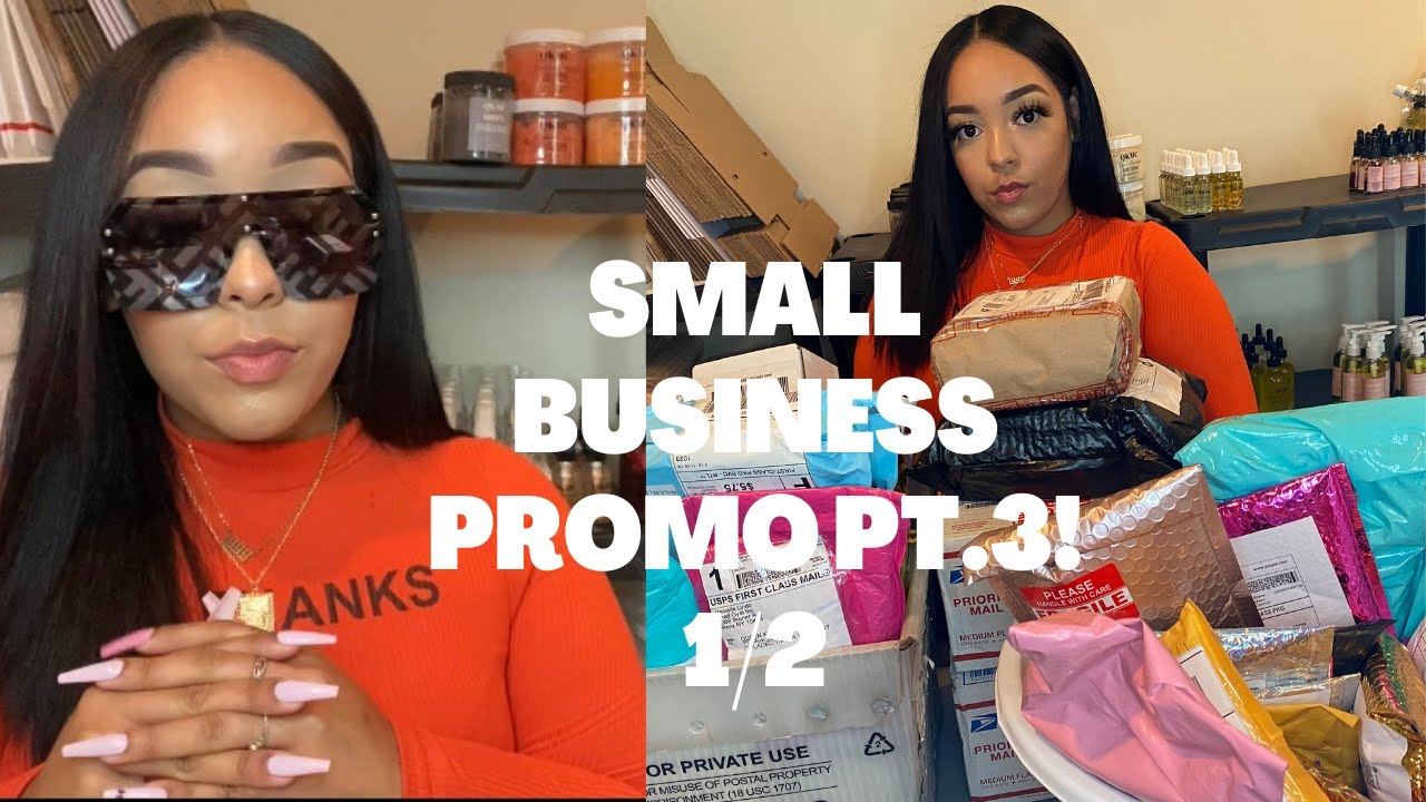 SMALL BUSINESS PROMO PT.3! 1 OF 2!SUPPORTING SMALL BUSINESSES! - YouTube