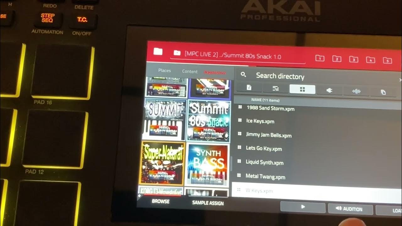 MPC custom Key group Packs. - YouTube