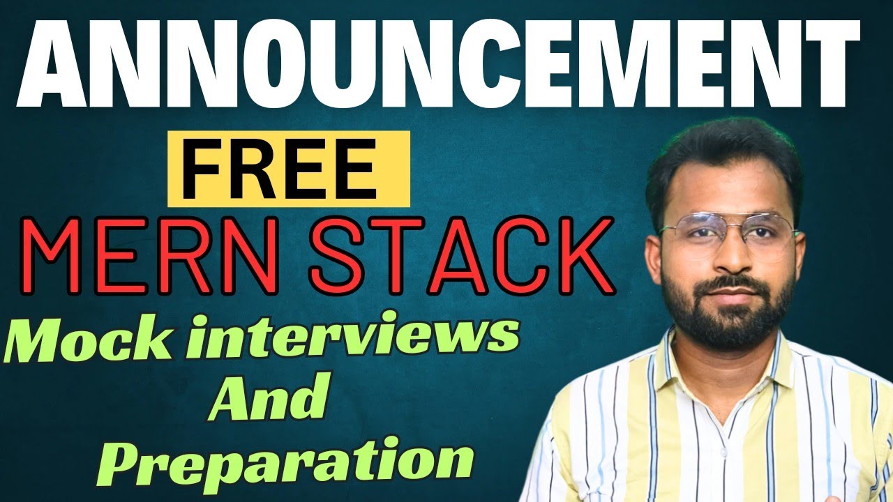 👀 Free of cost interview preparation & Mock interviews for MERN stack developer 🔥 #free - YouTube