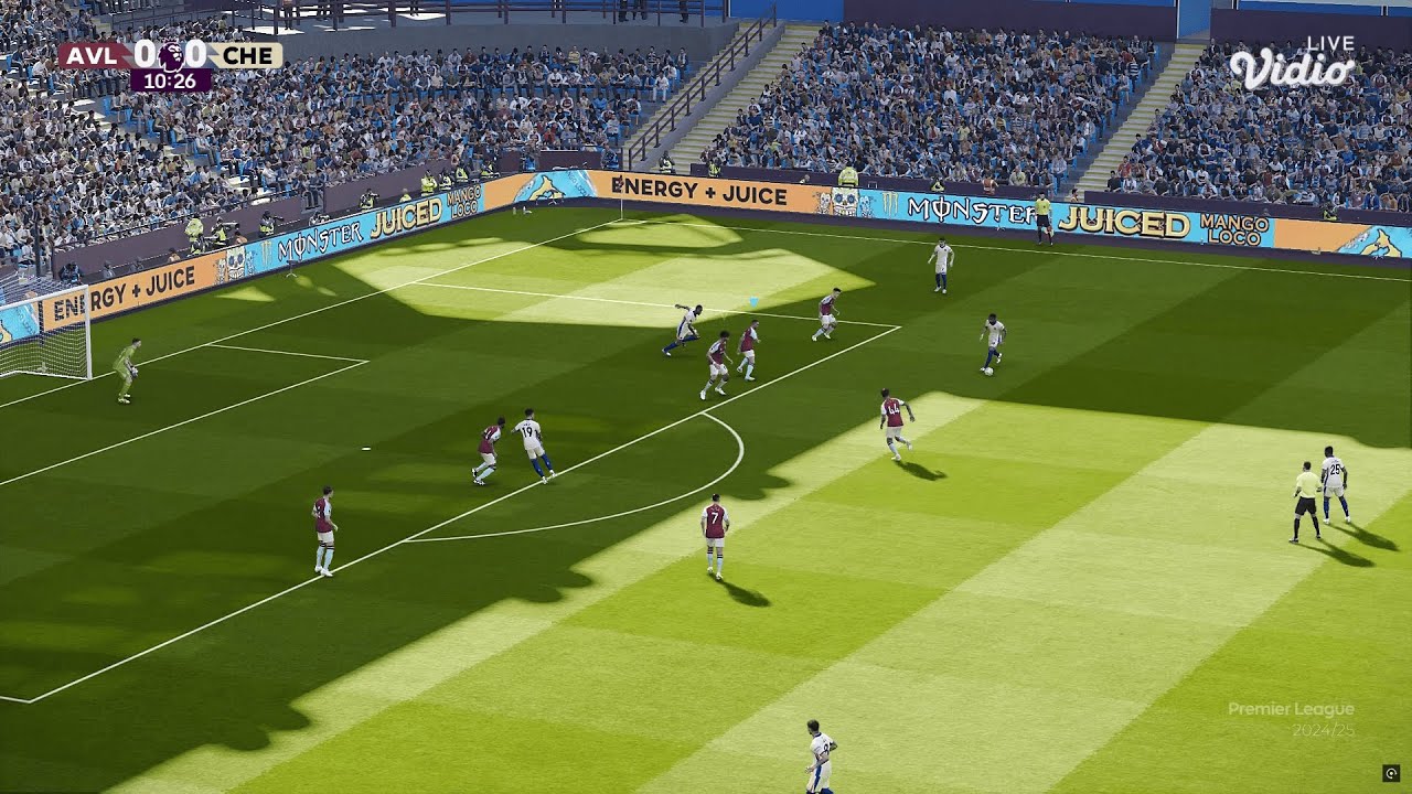 Football Life 2025 Gameplay Premier League Full MOD. Aston Villa vs ...
