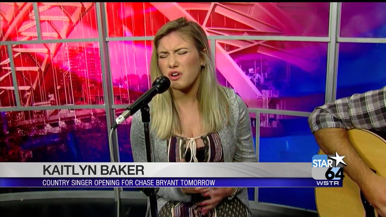 Country singer Kaitlyn Baker to open for Chase Bryant in Aurora - YouTube