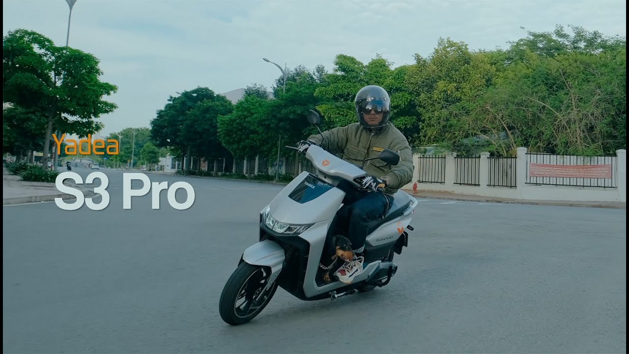 1 lít xăng chạy 500km - Review xe điện Yadea S3 Pro - YouTube