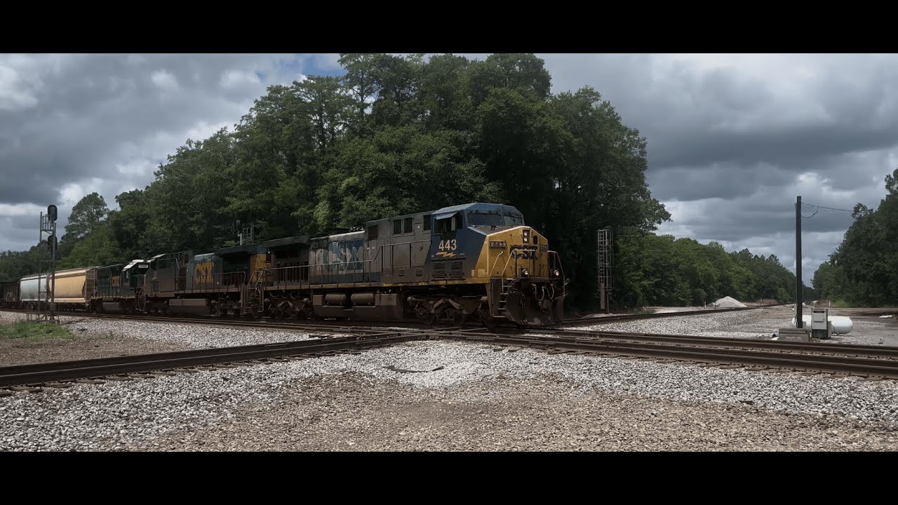 Railfanning adventure, Crawford Florida - YouTube