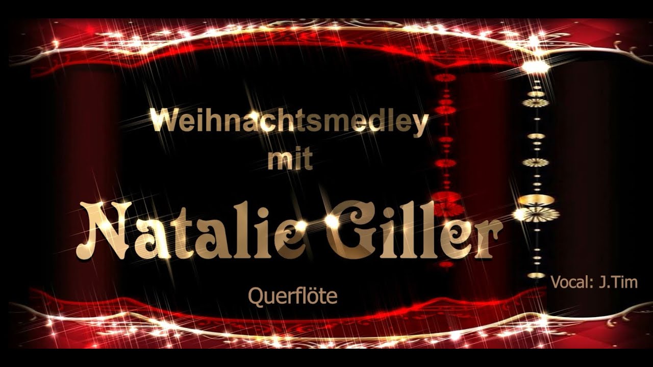 Weihnachtsmedley mit Natalie Giller aus Karlstadt/Main (Bayern) - YouTube