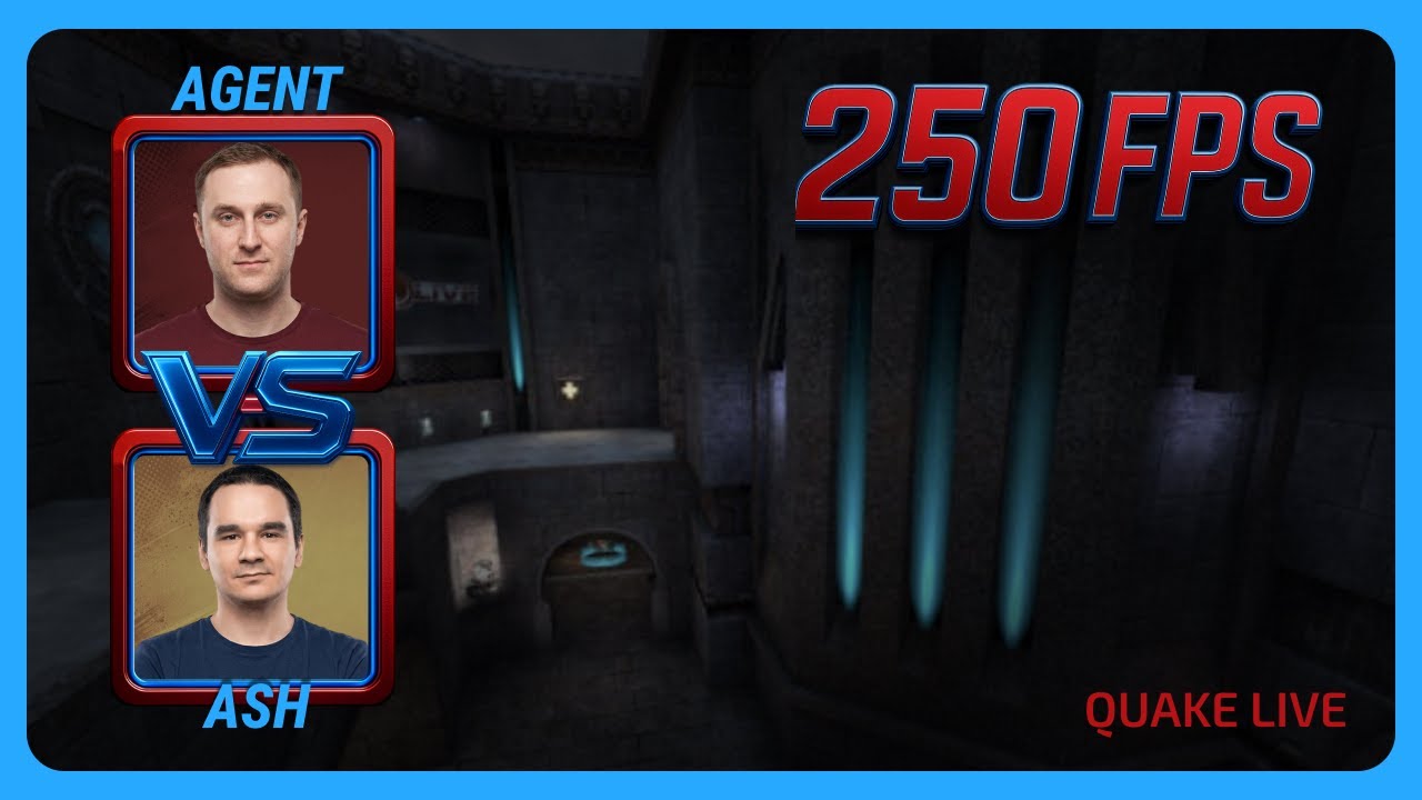 AGENT vs ash | 250FPS Quake Season 4 | EN | Quake Live - YouTube