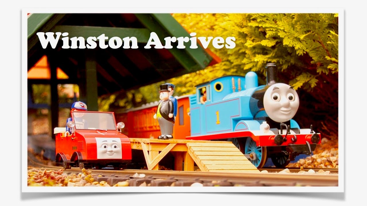 Winston Arrives!!! Bachmann Large Scale Winston - YouTube