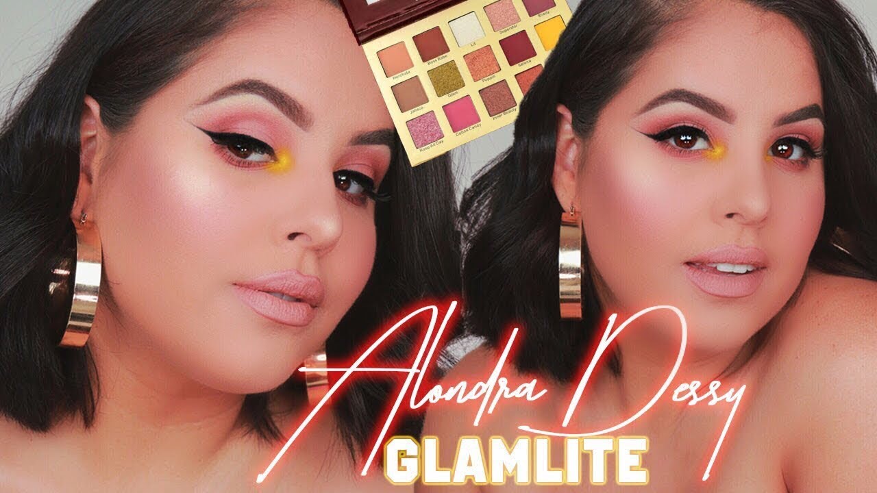 AlondraDessy x GlamLite Eyeshadow Palette | Nelly Toledo - YouTube