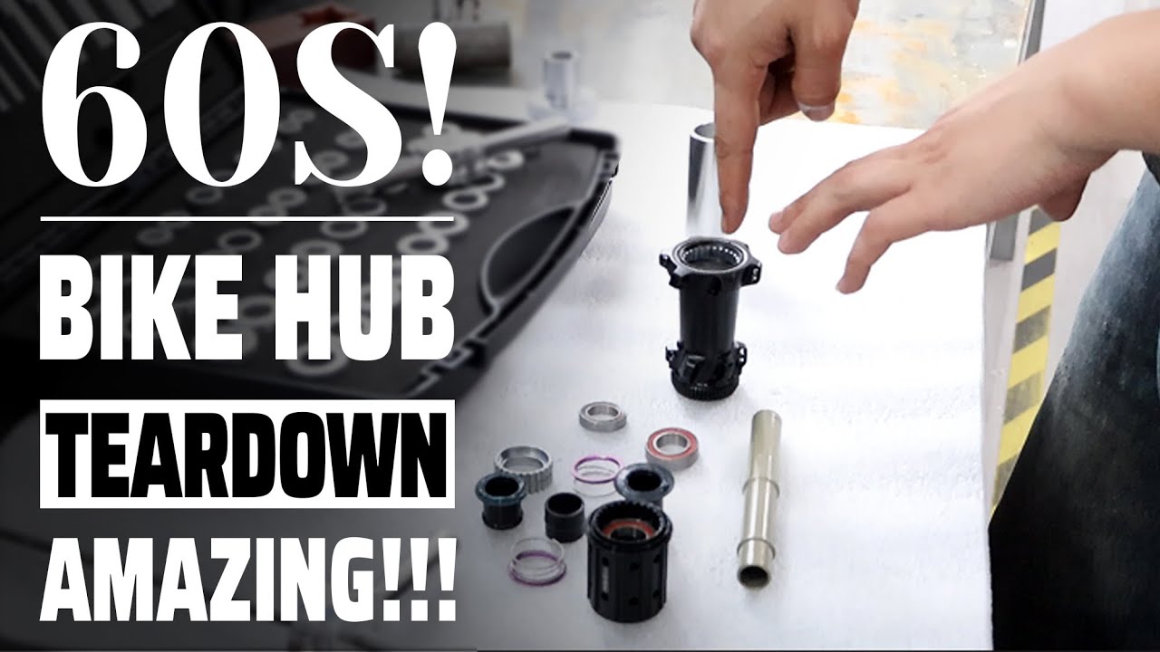 Bicycle Hub Exploded View: Full Disassembly in 90 Sec (MTB/Road/BMX ...