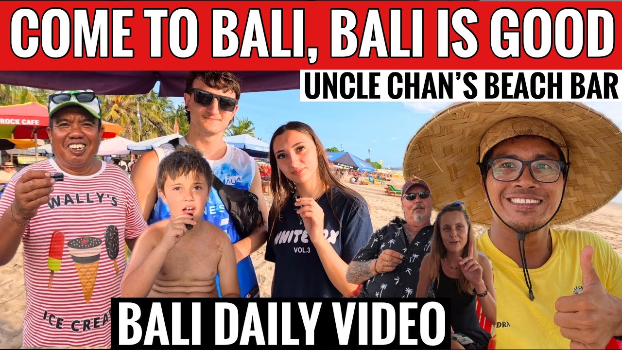 Come to Bali, Bali is good, Uncle Chan’s Beach bar on Legian Beach ...
