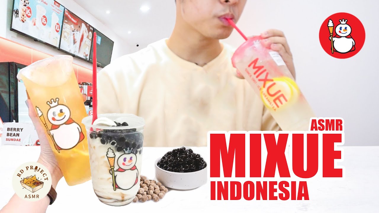 ASMR MENU TERLARIS DI MIXUE | MIXUE ICE CREAM & TEA - YouTube