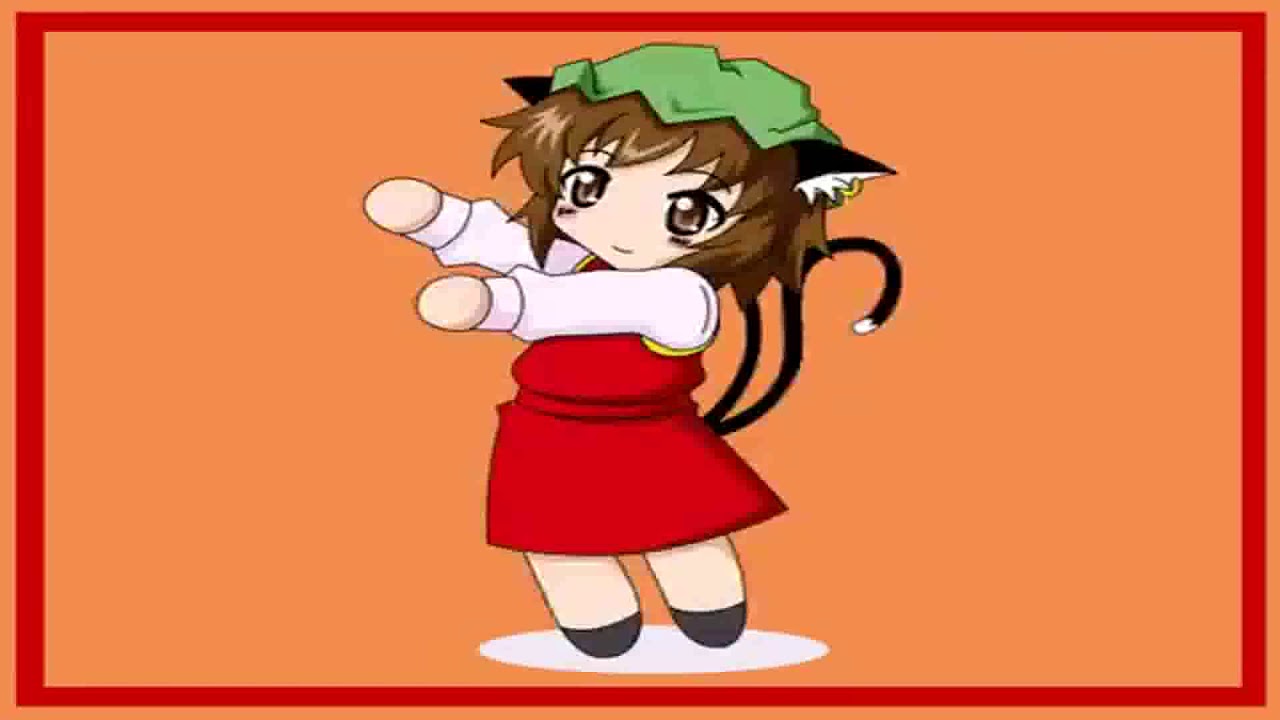 Touhou - Dancing Chen! {1080p} - YouTube