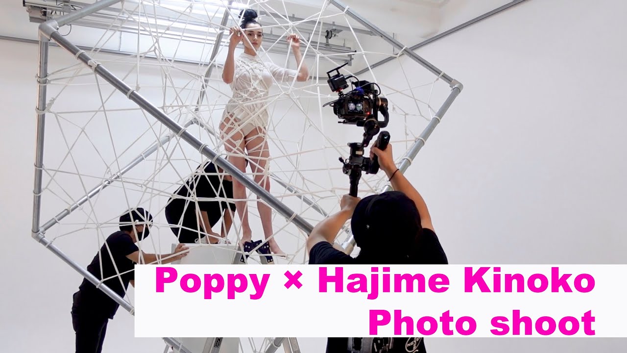 Behind The Scenes - Poppy × Hajime Kinoko【KINBAKU】 - YouTube