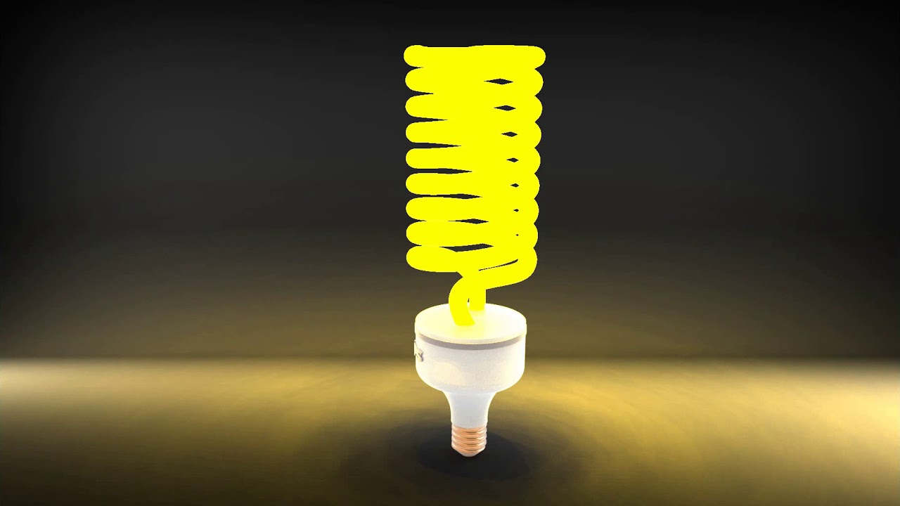 KEYSHOT ANIMATION Light Bulb Tornado - YouTube