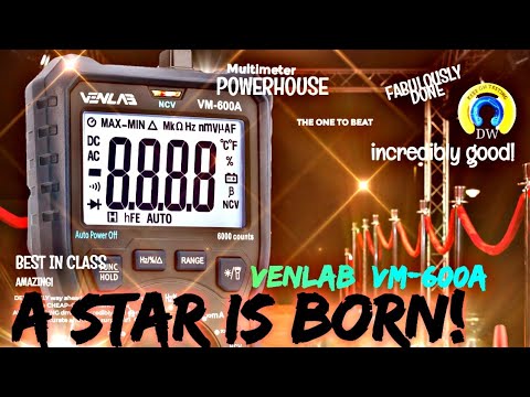 VENLAB VM-600A CHEAP-O Multimeter Review & Teardown! - YouTube