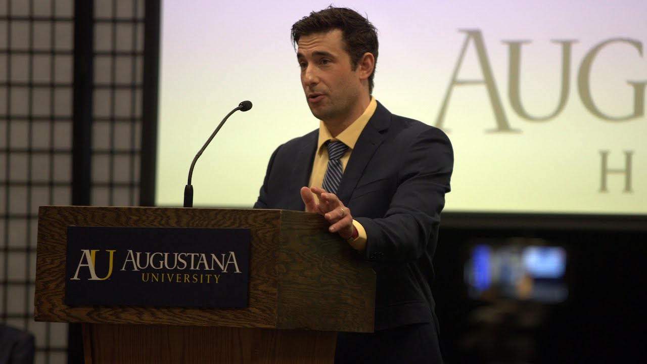 Garrett Raboin talks about being Augustana's first hockey coach, what ...