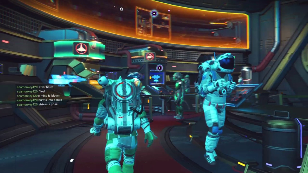 No Man's Sky Beyond - At the Nexus being NMS Santa; giving out Atlas v3 ...