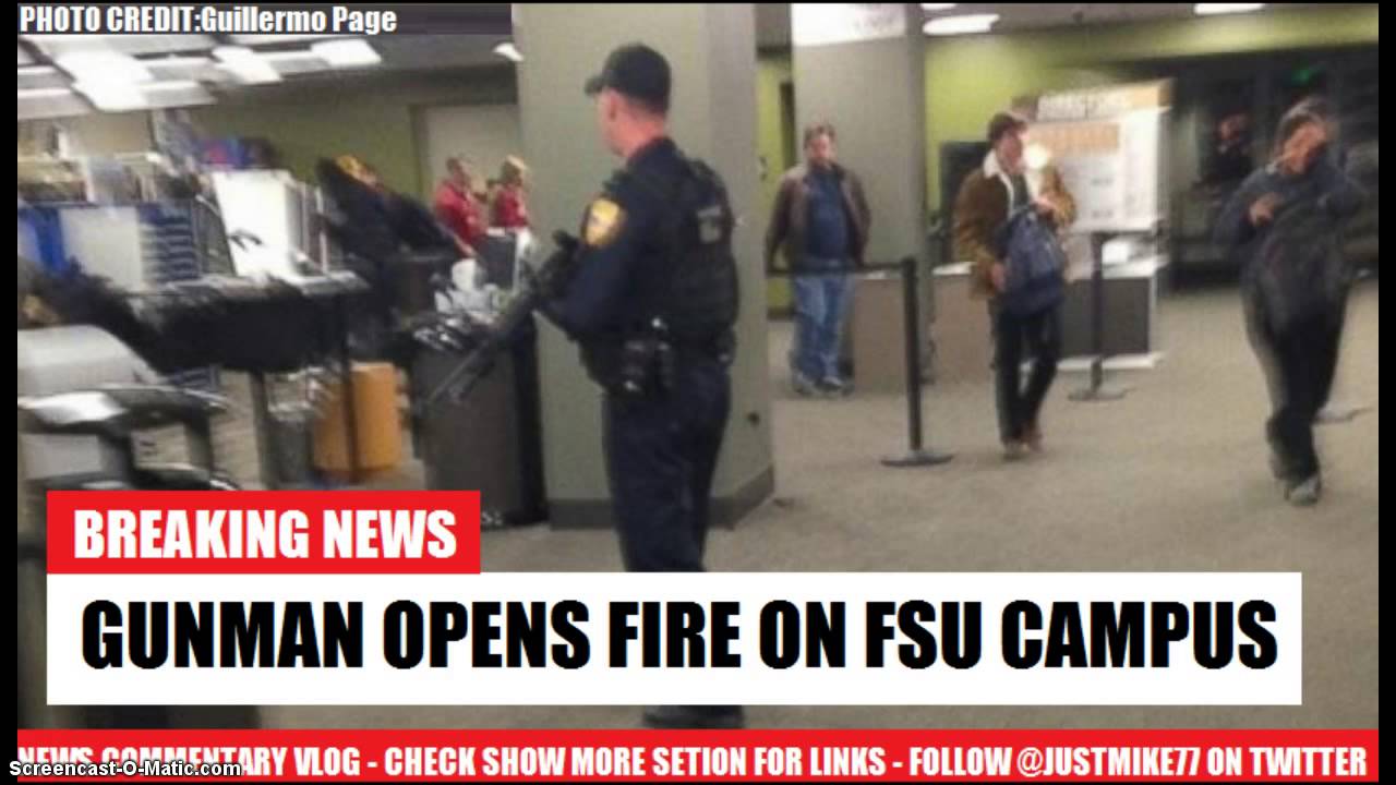 Florida State Shooting Gunman Opens Fire On FSU Campus - YouTube