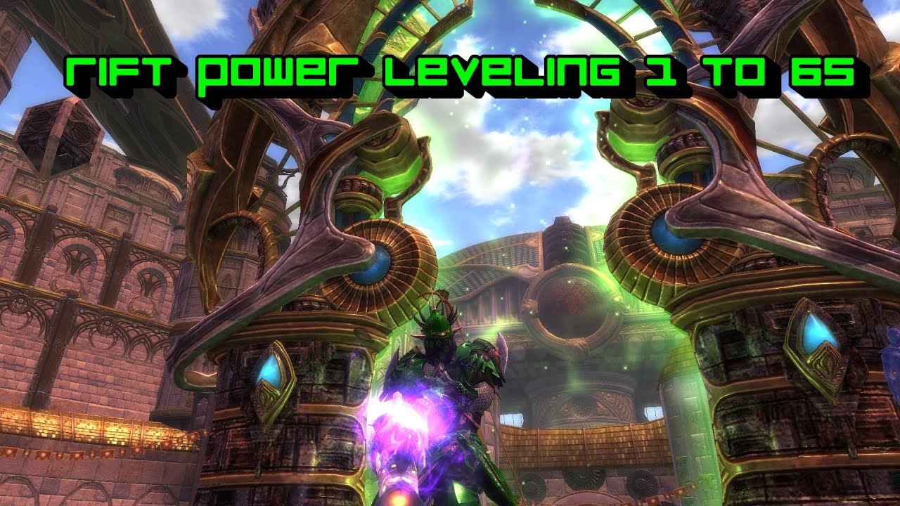 Rift Power Leveling 1 to 65 - YouTube