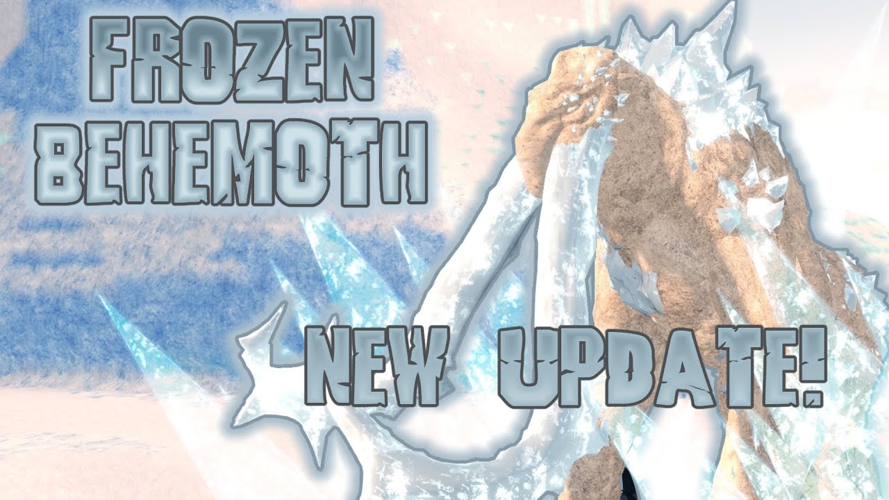 NEW FROZEN BEHEMOTH UPDATE! (Kaiju Universe) - YouTube