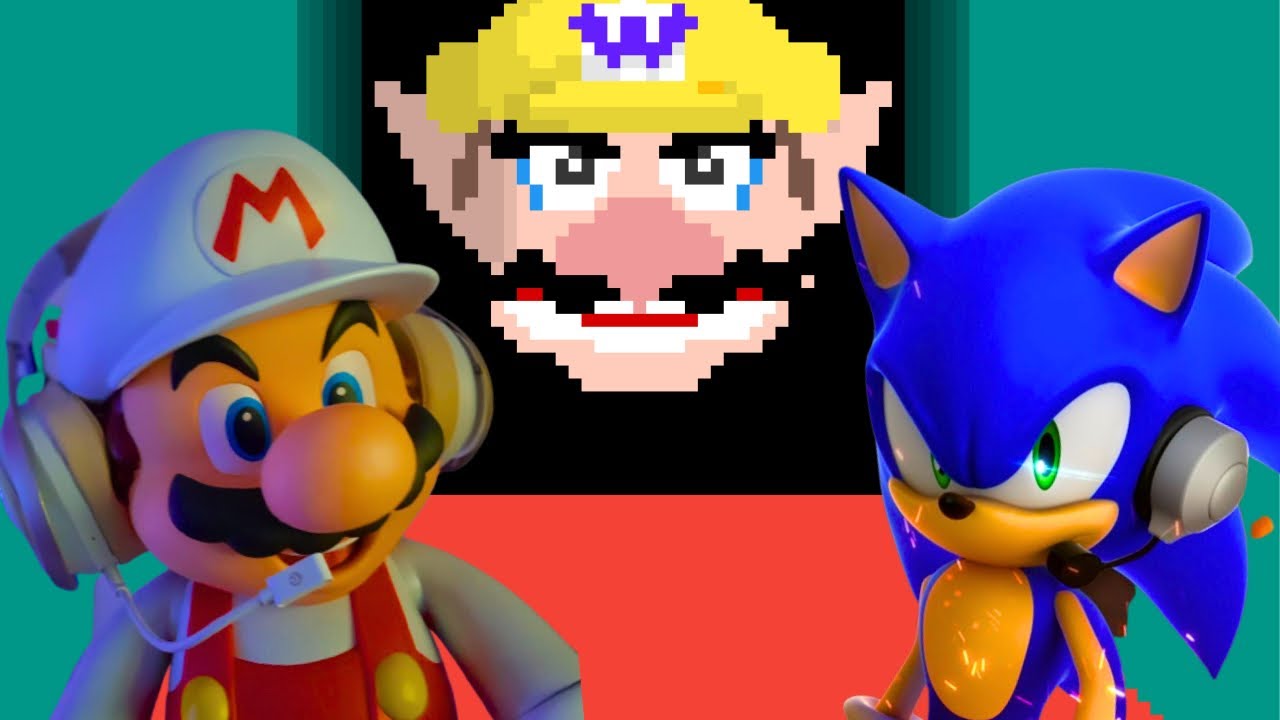 Sonic & Mario Play Wario Apparition (AI Voice Meme) - YouTube