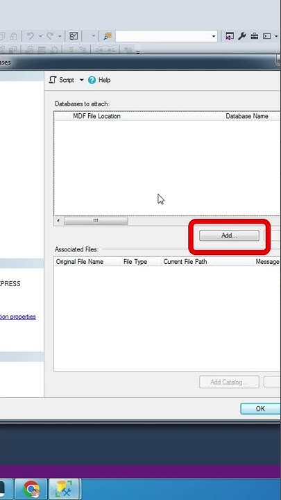 How to attach database file in SQL on target machine| Learn SQL | by ...