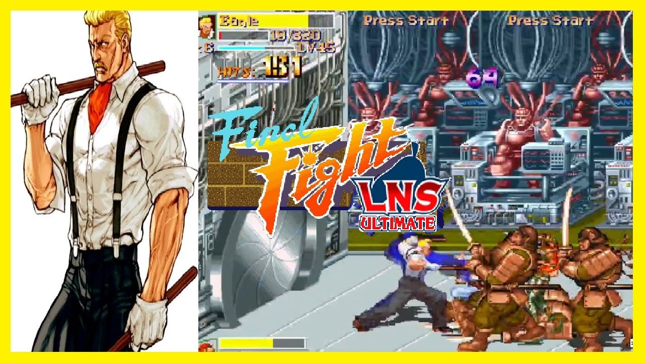 FINAL FIGHT LNS ULTIMATE V0.4#60-MUSOU MODE-EAGLE-STREET FIGHTER ALPHA ...