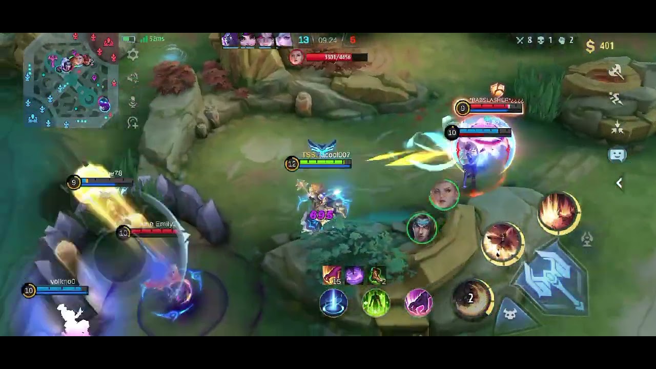 mlbb game aulus 16kills 16-1-7 kda highlight - YouTube