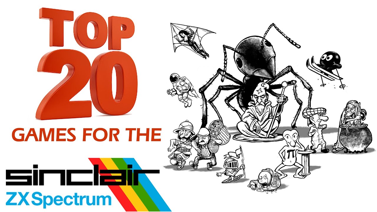 TOP 20 ZX Spectrum Games - YouTube