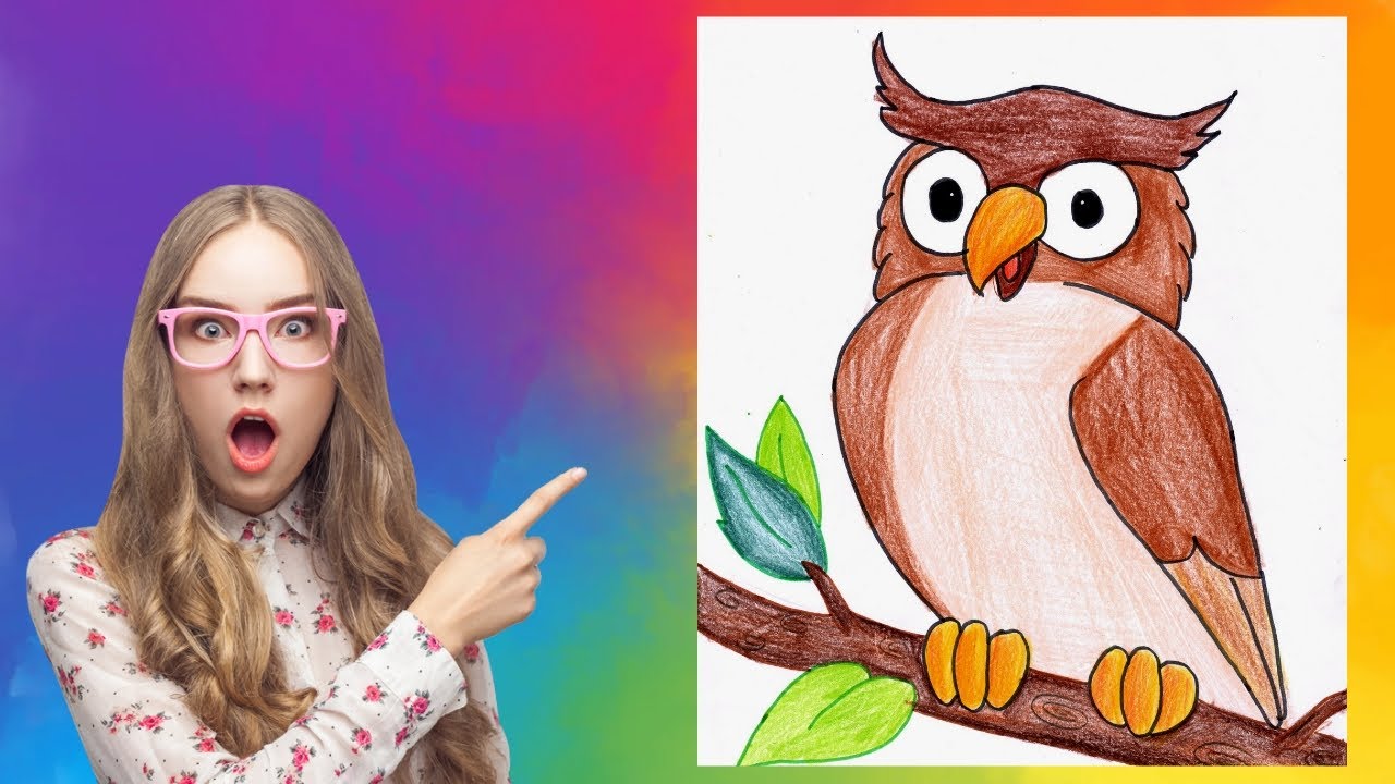 make a beautiful look owal on paper easily.Step by step complete video ...