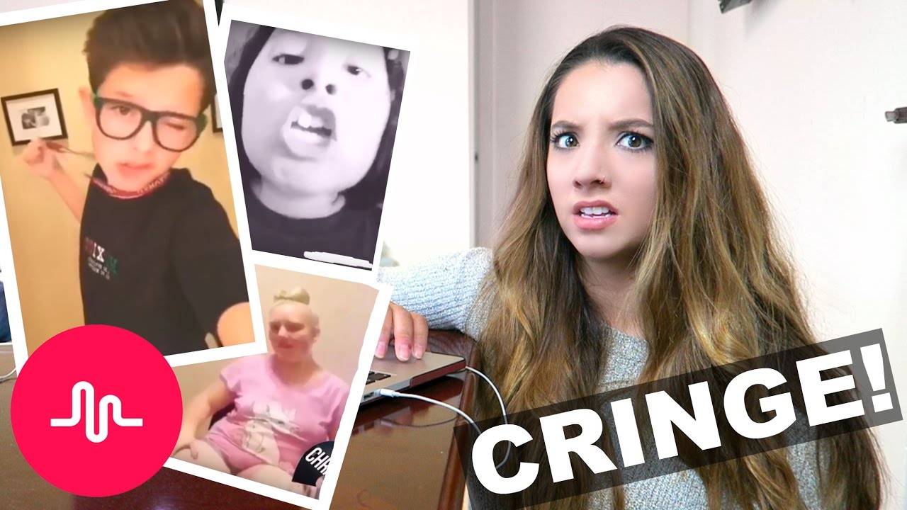 REACTING TO CRINGEY MUSICAL.LY VIDEOS (KIDS) | ThoseRosieDays - YouTube