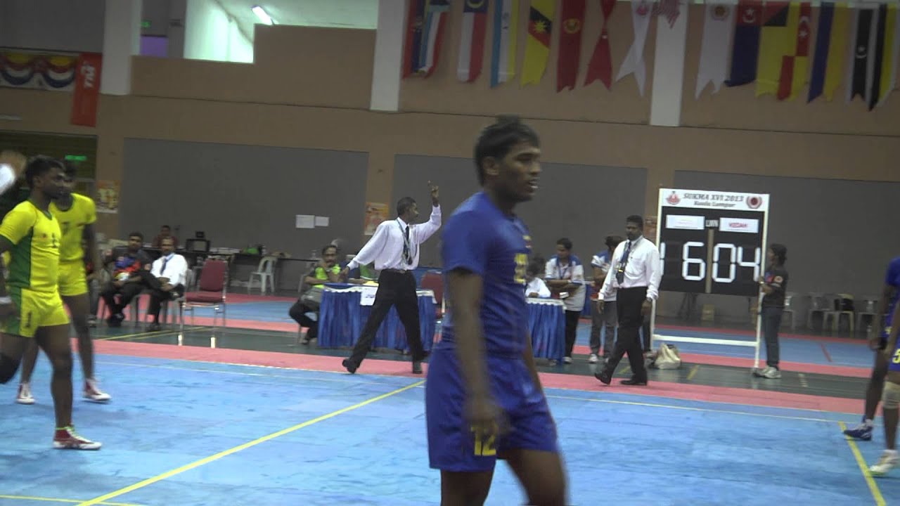 2013 Sukma Kabaddi Men's Semi-Final (Part 2) - YouTube
