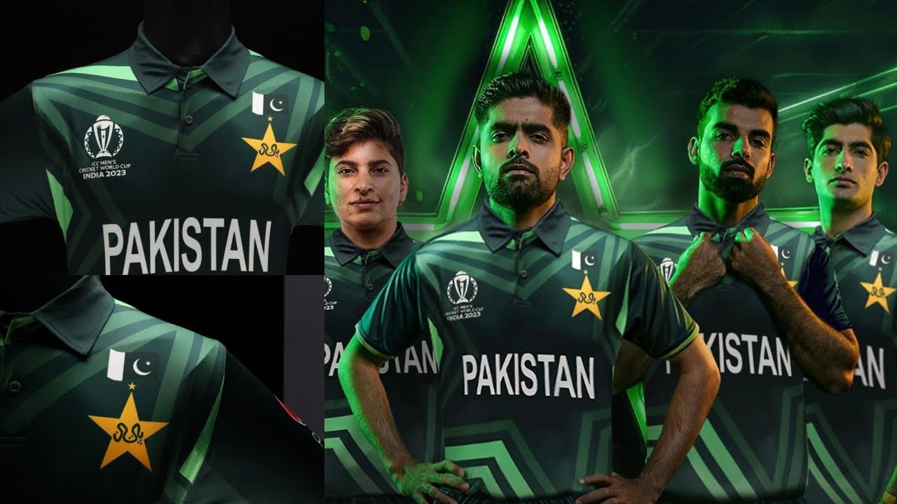PCB Launched Pakistan team New Kit For World Cup ️🇵🇰 - YouTube